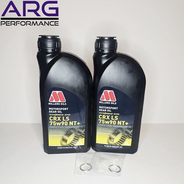 GT86/BRZ Diff Oil Service Kit - Millers Oil - Drain Plug Gaskets – ARG ...